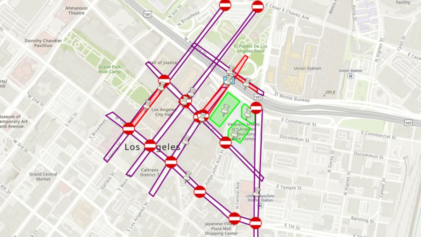 LA Riots Map Shows Where National Guard Clashes Are Taking Place - Newsweek