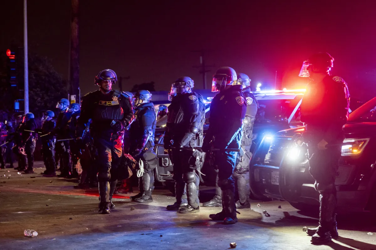 LA Riots Map Shows Where National Guard Clashes Are Taking Place - Newsweek