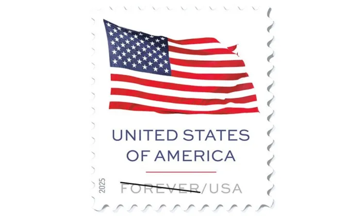 USPS Launches New US Flag Stamp - Newsweek