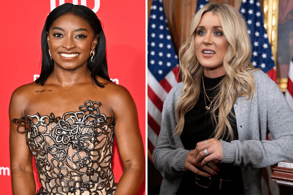 Simone Biles Apologizes to Riley Gaines After Fight Over Trans Athletes ...