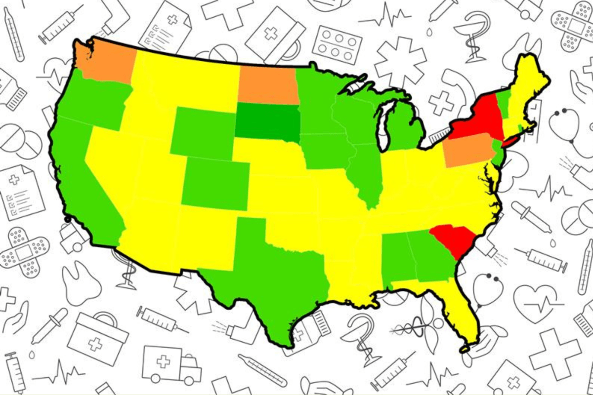 Map Shows States With the Worst Hospital Ratings - Newsweek