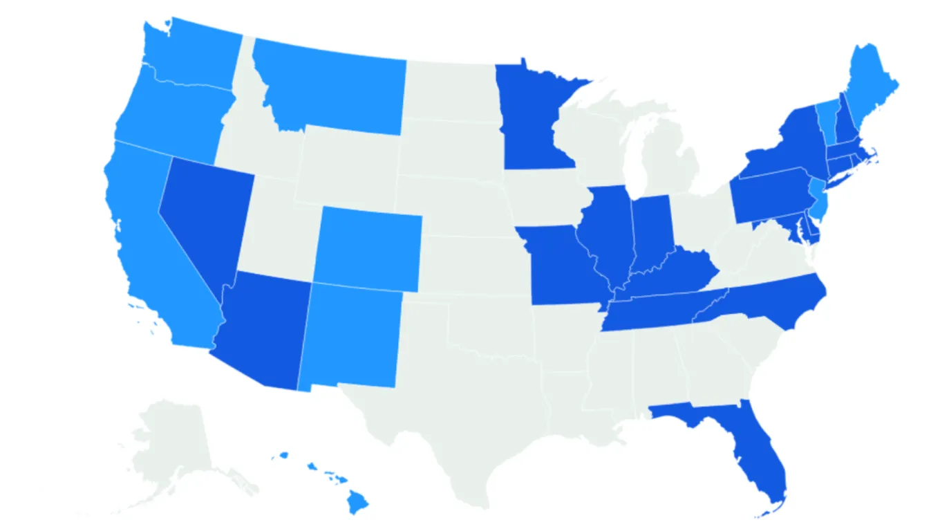 Map Shows Assisted Dying Laws Across US - Newsweek