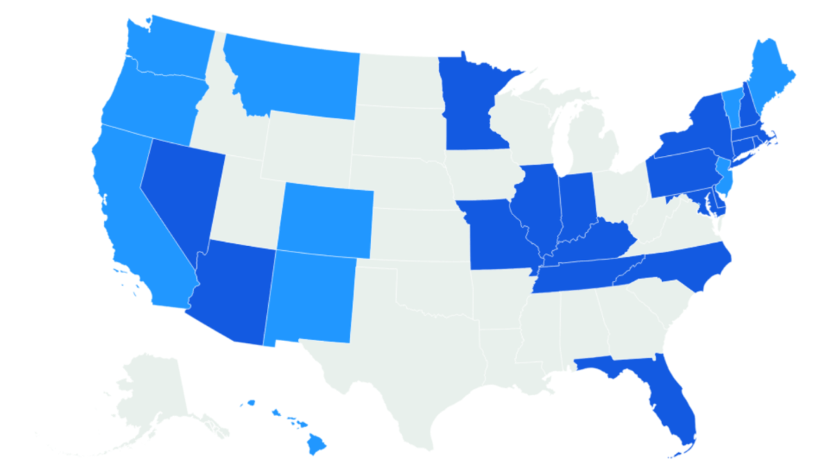 Map Shows Assisted Dying Laws Across US - Newsweek