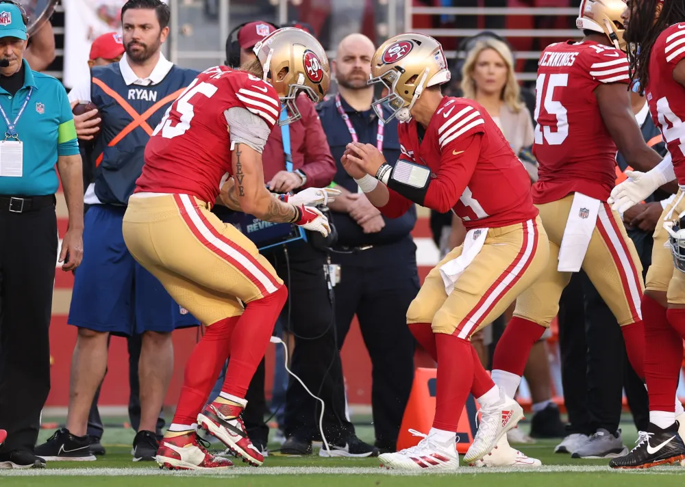 49ers' George Kittle Sends Hilarious Message About Brock Purdy - Newsweek