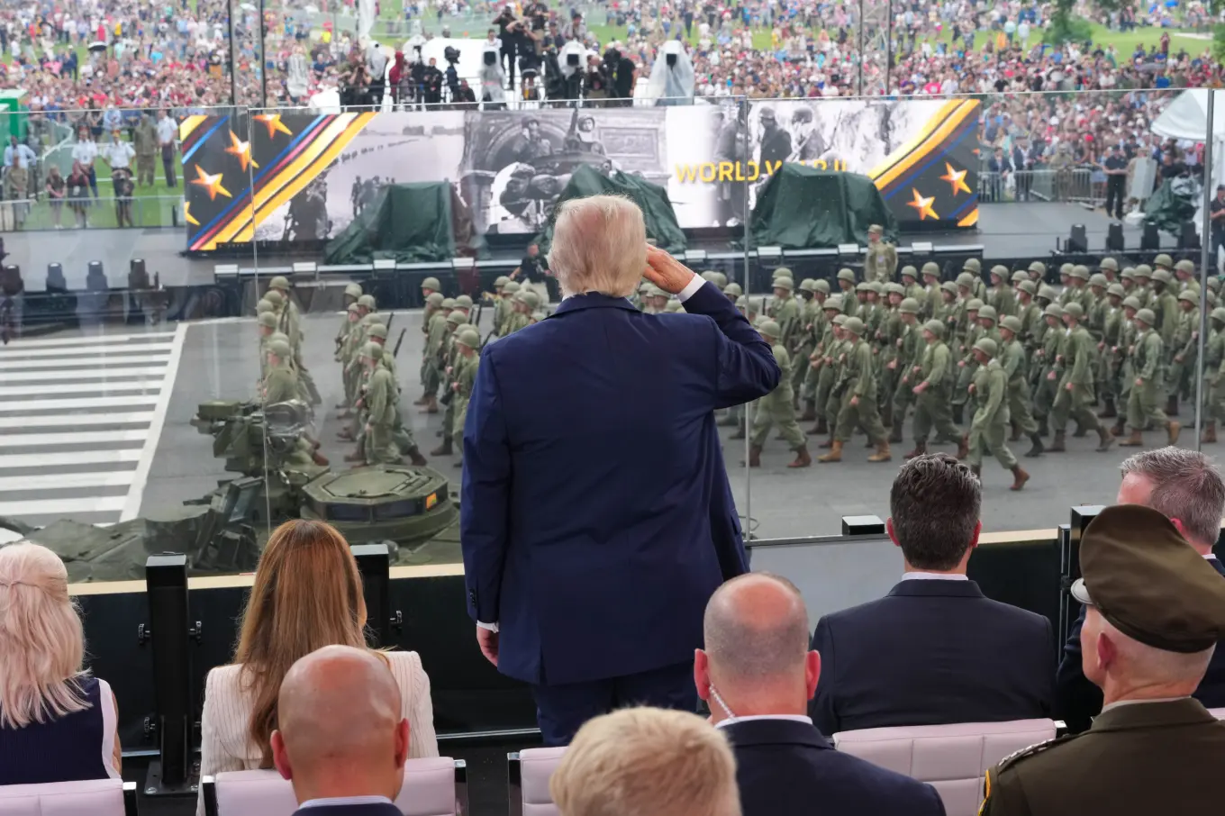 Did Military Parade Crowd Leave En Masse? What We Know - Newsweek