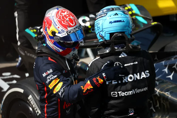 Red Bull Lodges Complaint Against George Russell Jeopardizing Canadian ...