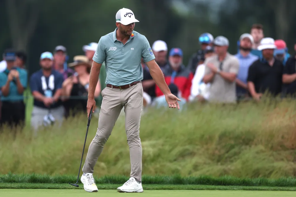 Sam Burns Shrugs Off Controversial Ruling During U.S. Open Meltdown ...