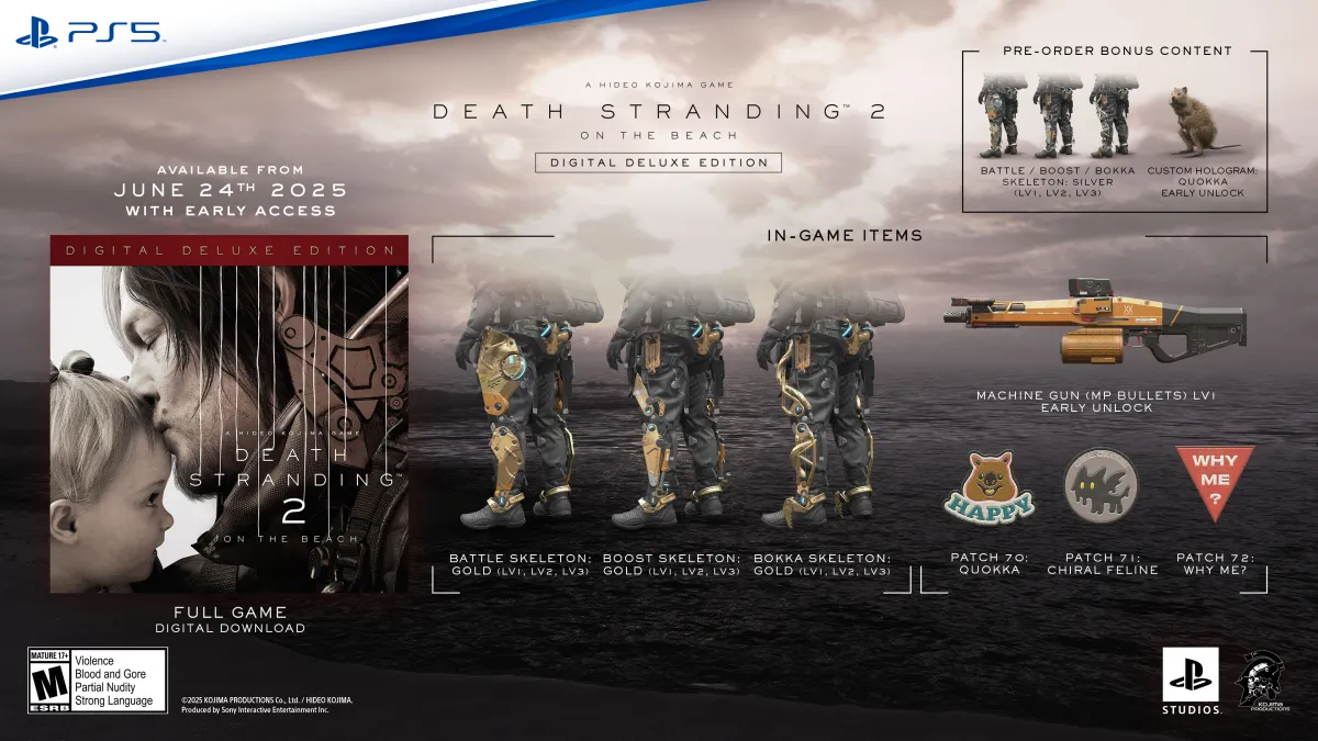 Death Stranding 2 — Release Date, Release Times, Editions and Pricing ...
