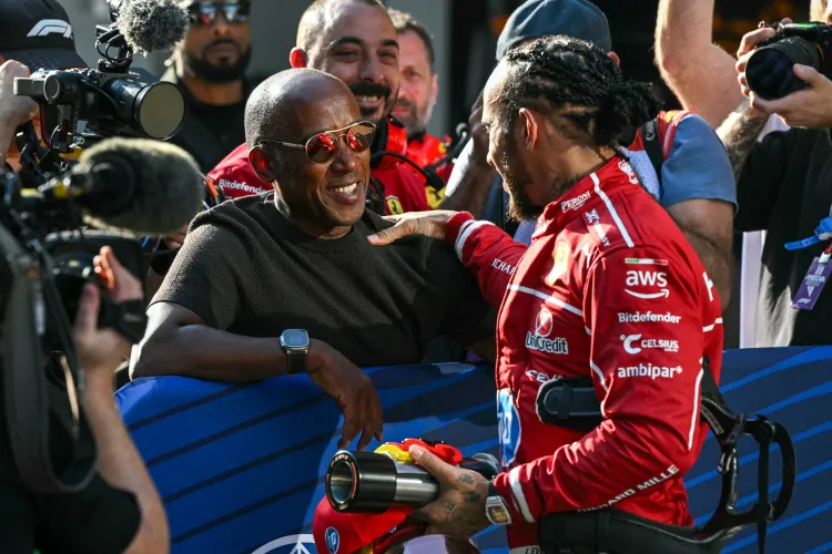 Lewis Hamilton's Father Shares Emotional Life-Changing Story - Newsweek