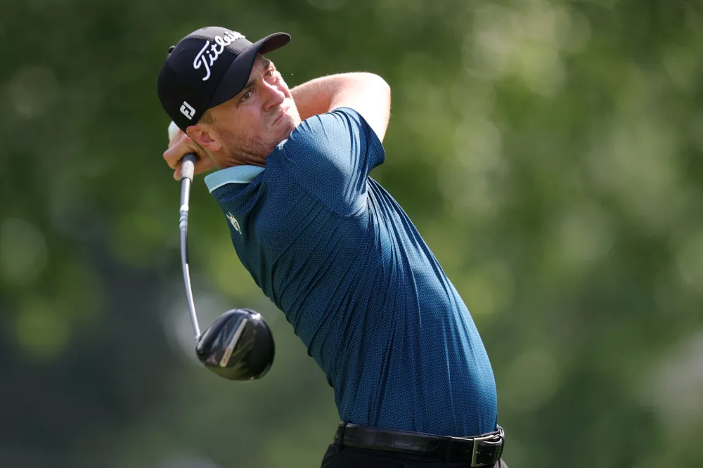 Justin Thomas Nearly Hits Travelers Championship Official with Driver ...