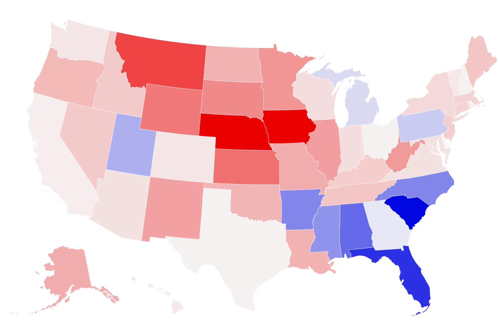 Map Shows Which State Economies Are Growing—and Shrinking—in 2025 ...