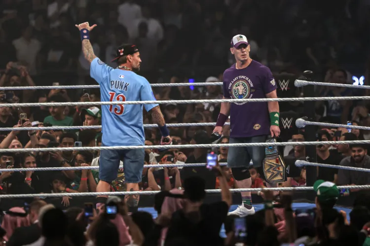 CM Punk Made John Cena Cry During WWE Retirement Tour - Newsweek