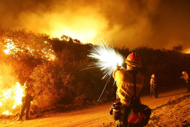 California Wolf Fire Map, Update as Huge Blaze Sparks Evacuations ...
