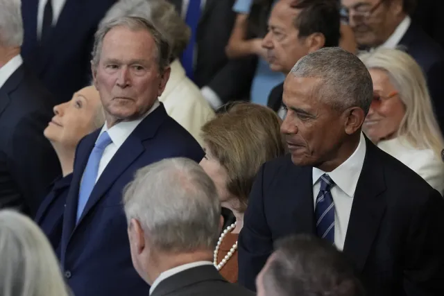 George W. Bush Joins Obama in Rebuke of Trump - Newsweek