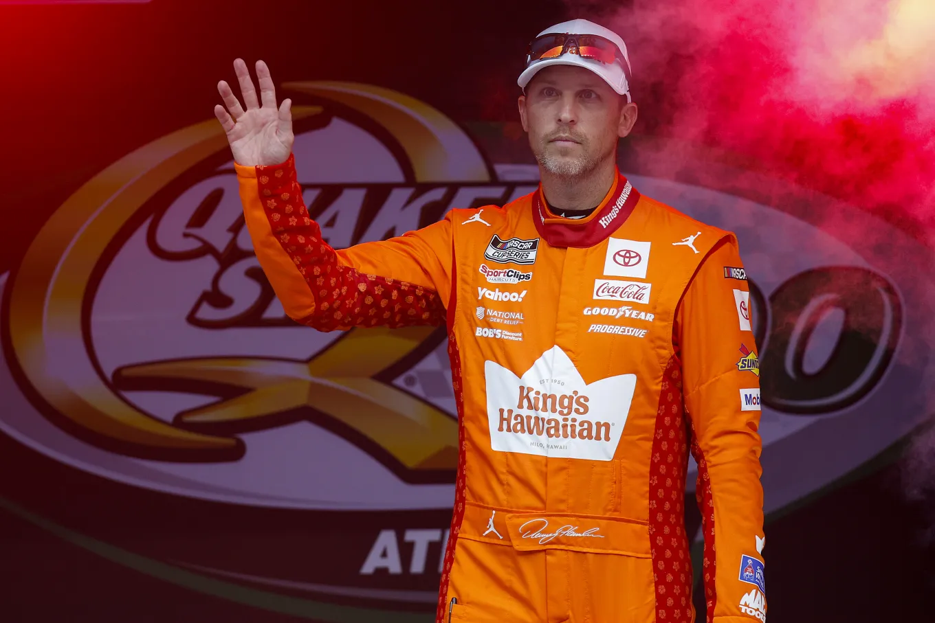 Denny Hamlin Makes Shocking Claim After 23-Car NASCAR Wreck - Newsweek