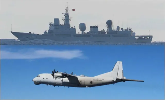 US Ally Detects Chinese Military Near Coast: Photos - Newsweek