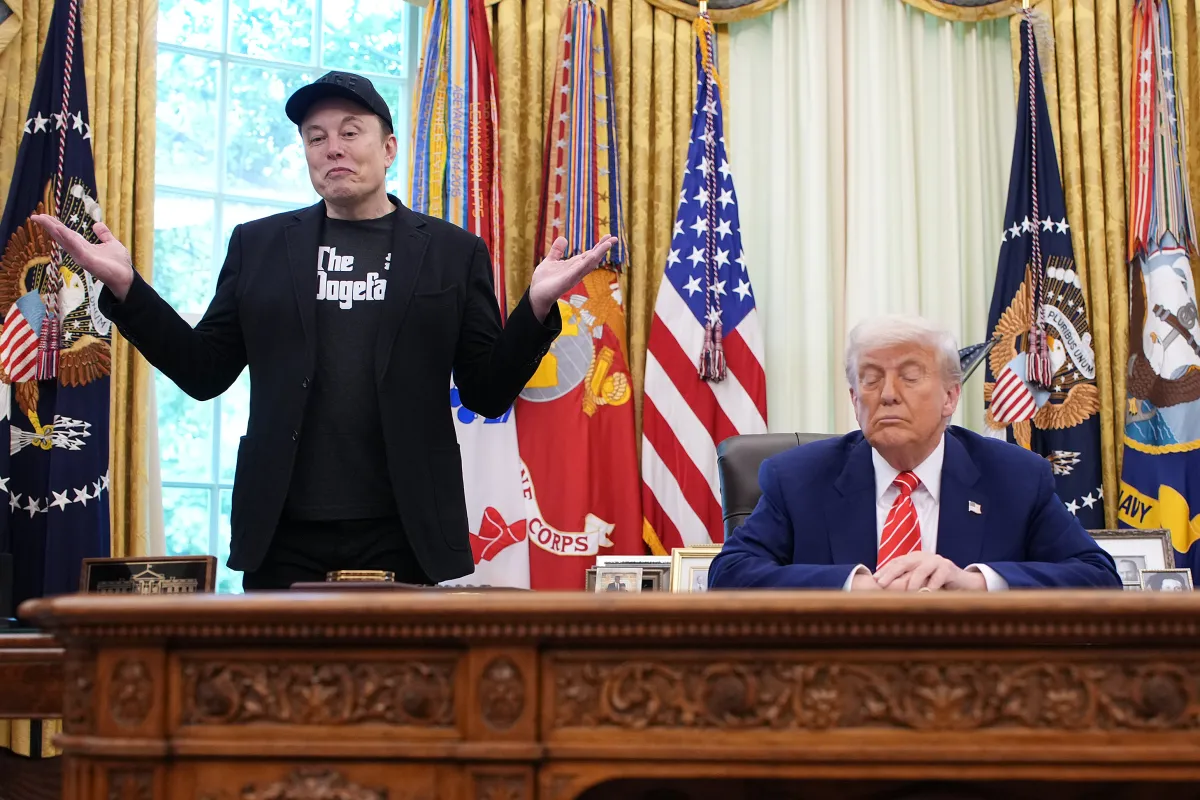 Trump Responds to Elon Musk’s New Political Party: ‘Train Wreck’ - Newsweek