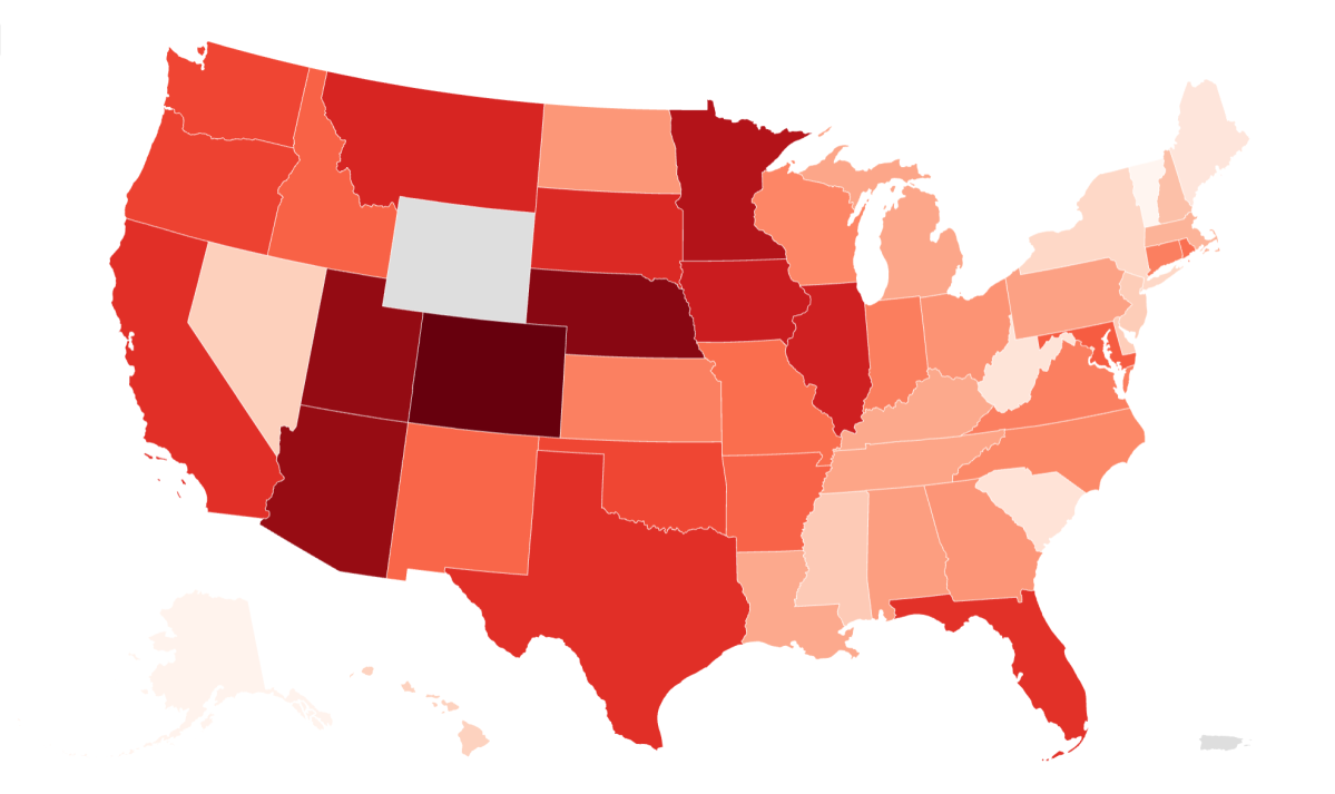 Map Shows Rising Home Insurance Costs Across 50 States - Newsweek