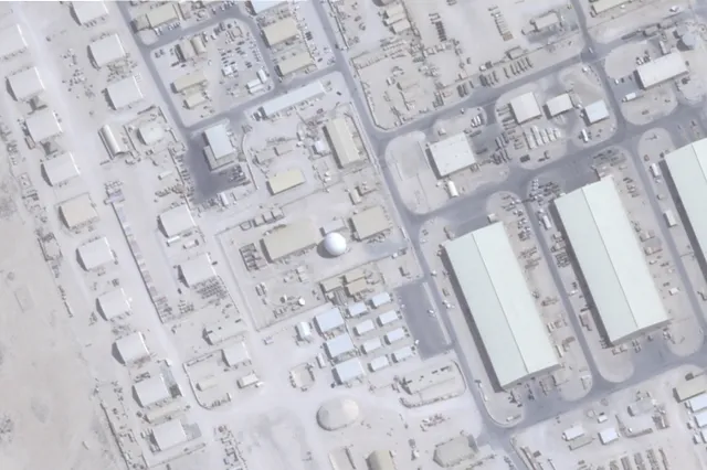 Satellite Images Show Damage From Iran Strike on US Air Base - Newsweek