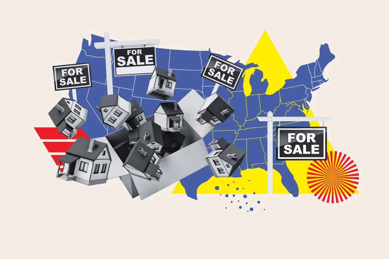 Unsold Homes Surge Nationwide As Housing Market Stalls - Newsweek