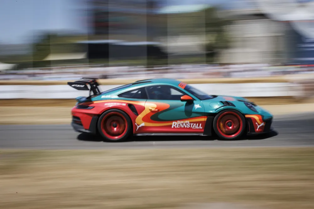 Dua Lipa and F1 Legends Among Celebs at Thrilling Festival of Speed ...