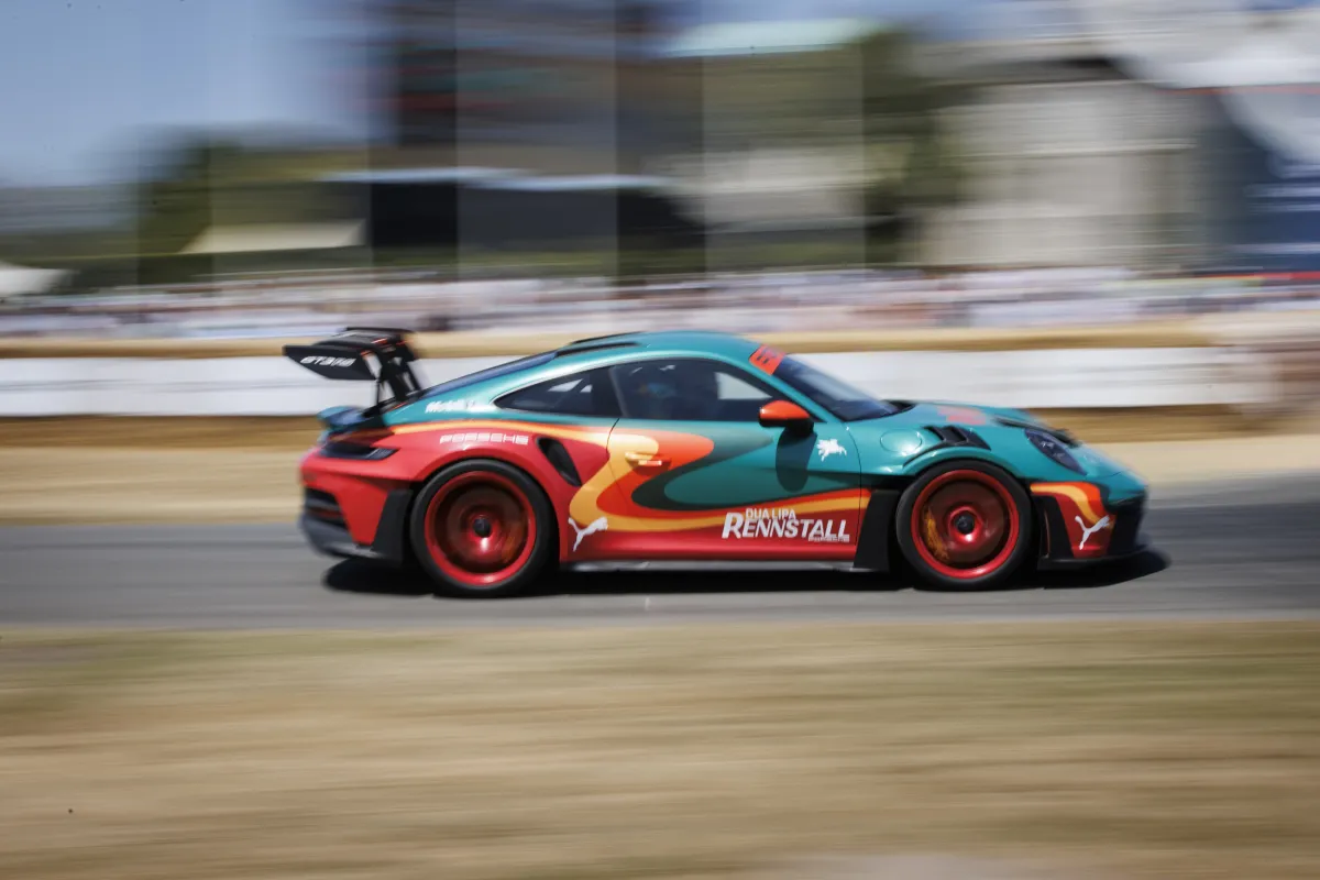 Dua Lipa and F1 Legends Among Celebs at Thrilling Festival of Speed ...