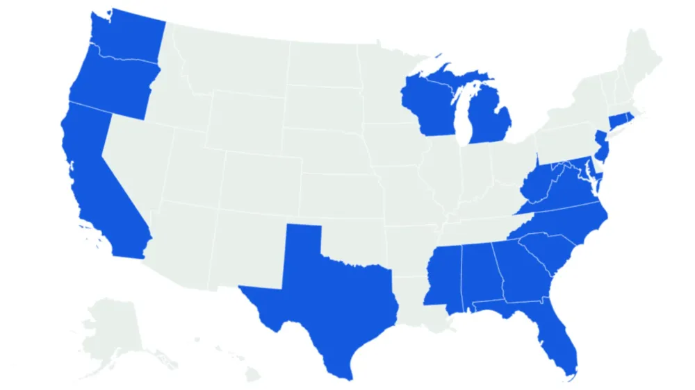 Map Shows States Where Carcinogens Detected in Drinking Water Sources ...