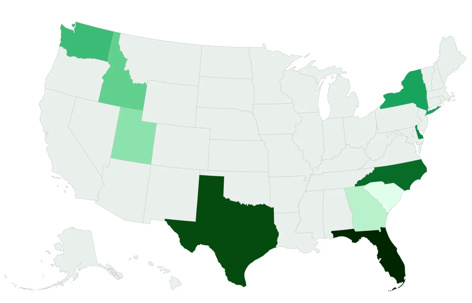 Map Shows States Most and Least Prepared for Recession - Newsweek