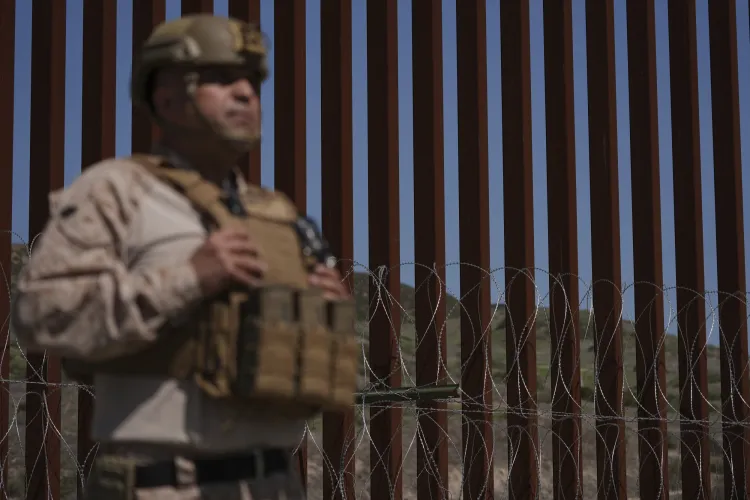 Border Marines Now ‘Operational’ in Arizona After Trump Order - Newsweek