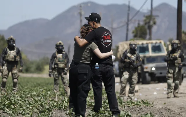 Map Shows States Where National Guard Deployed to Support ICE - Newsweek