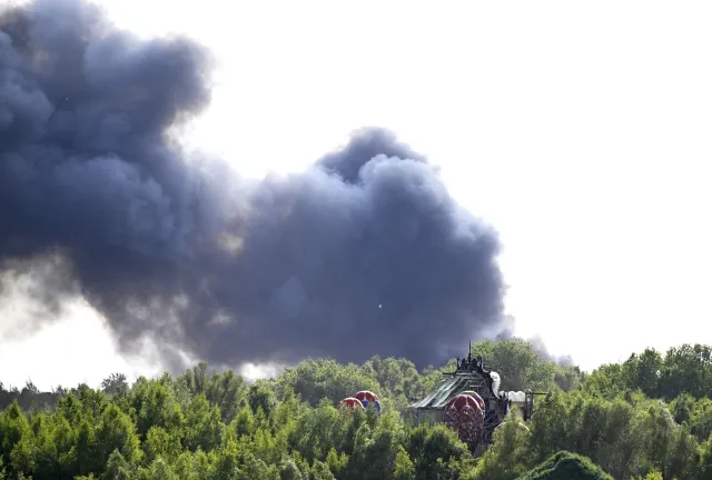 Tomorrowland Fire: Photos Show Main Stage in Flames Before Festival ...
