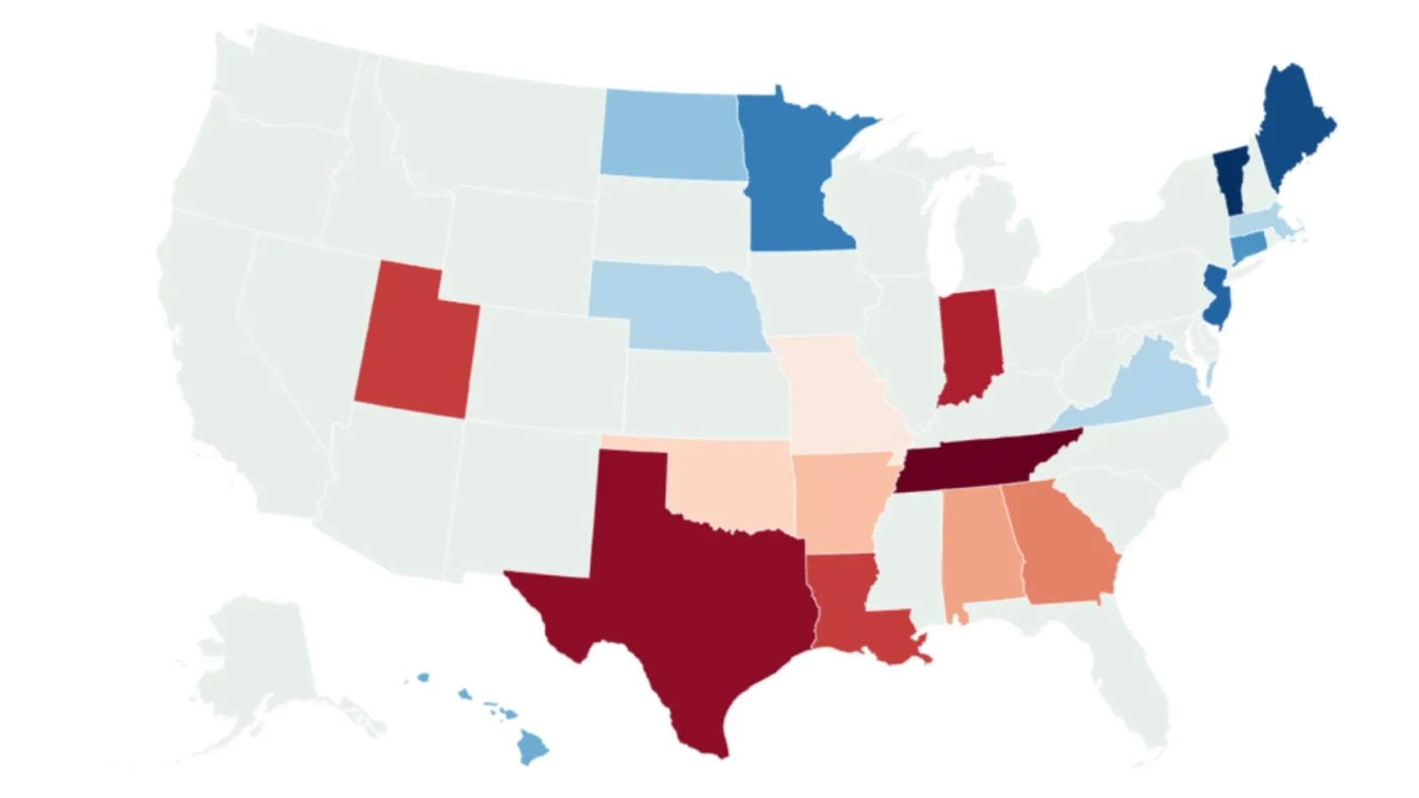 Map Shows States With Best—and Worst—Quality of Life - Newsweek
