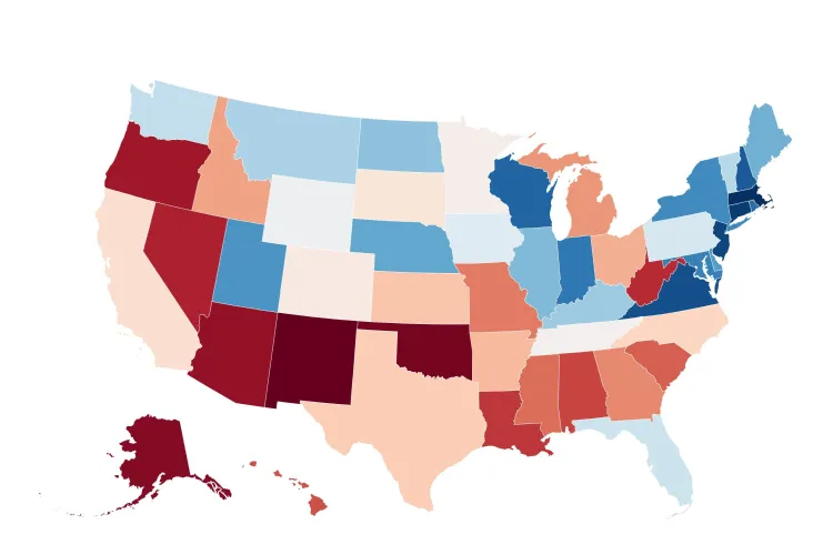 Map Shows States with the Best—and Worst—School Systems 2025 - Newsweek