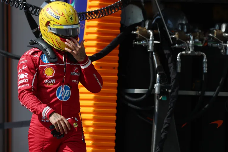 Lewis Hamilton Issues Apology After Rough Belgium GP Weekend - Newsweek