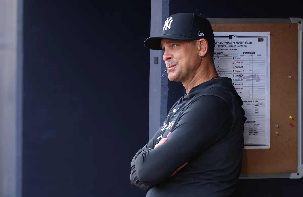 Yankees' Aaron Boone Responds to Harsh Criticism from New York Legends ...