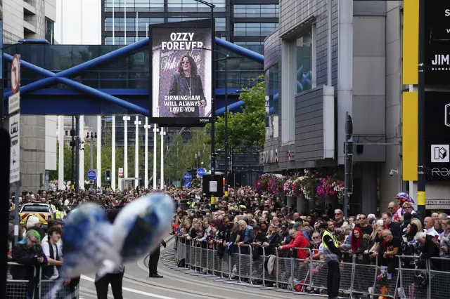 Ozzy Osbourne Funeral: Thousands Gather to Pay Tribute to Music Legend ...