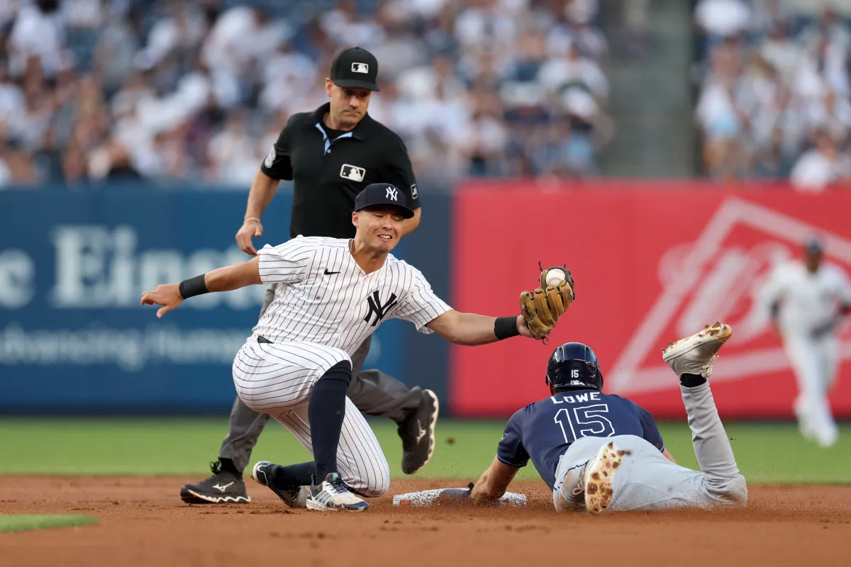 Yankees' Aaron Boone Addresses Benching Anthony Volpe Amid Struggles ...