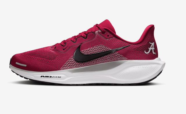 Alabama Crimson Tide Nike Zoom Pegasus 41: How to Buy NCAA Sneakers ...