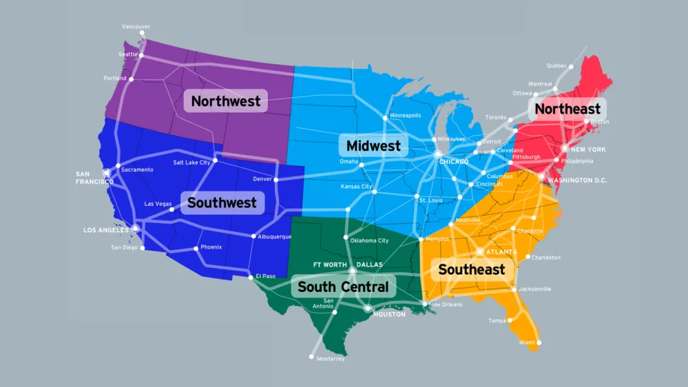 High-Speed Rail Map Shows Proposed Vision for US - Newsweek