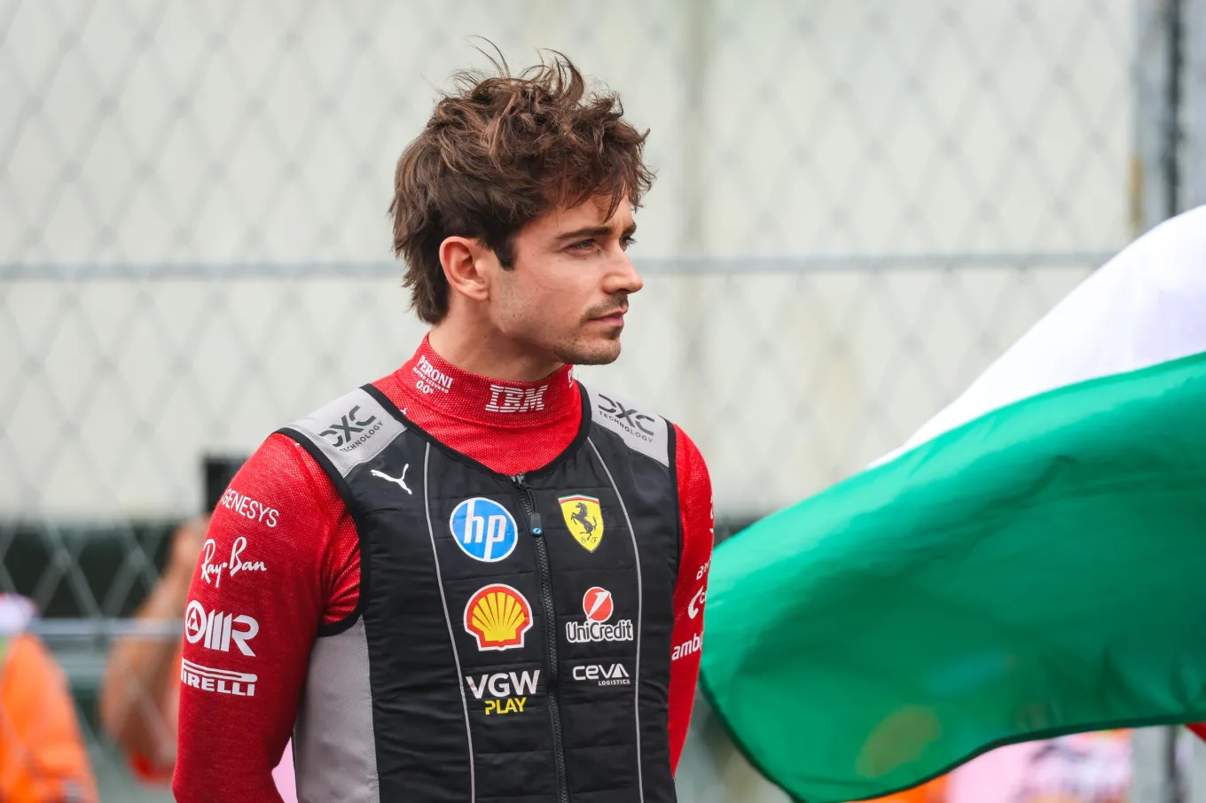 Charles Leclerc Responds to George Russell's Fiery Radio Rant - Newsweek