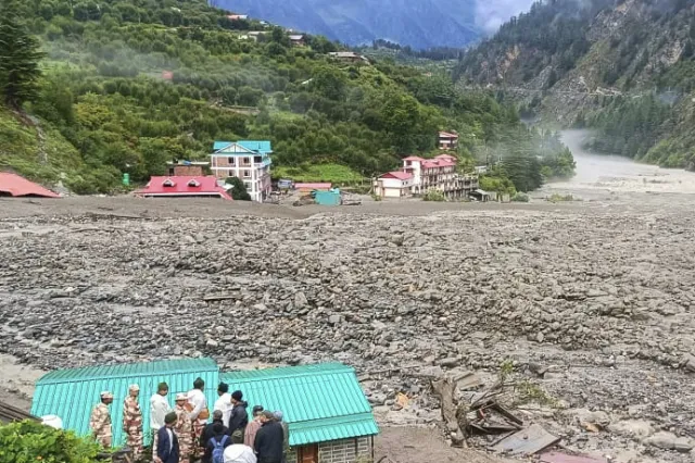 India Floods: Video Shows Mudslide Engulf Village As Cloudburst ...