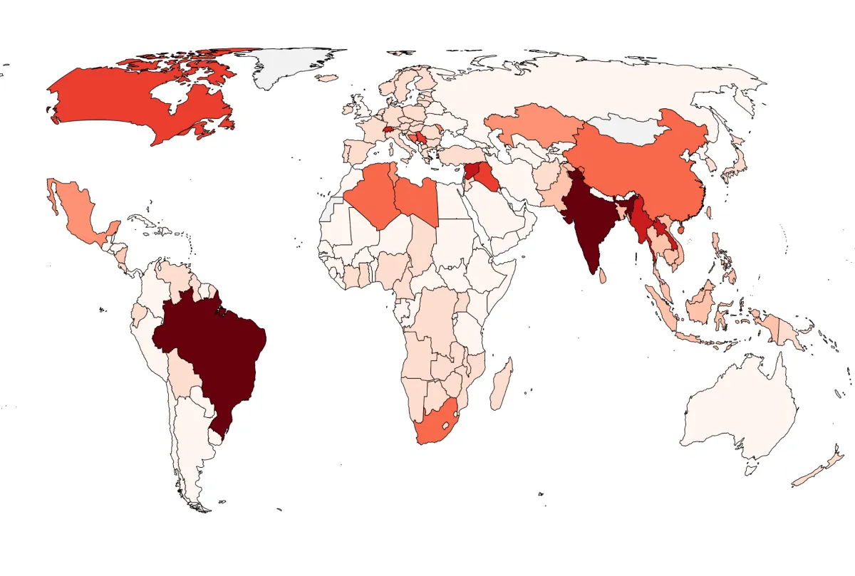 Map Tracker Reveals Trump’s New Tariffs On Every Country - Newsweek