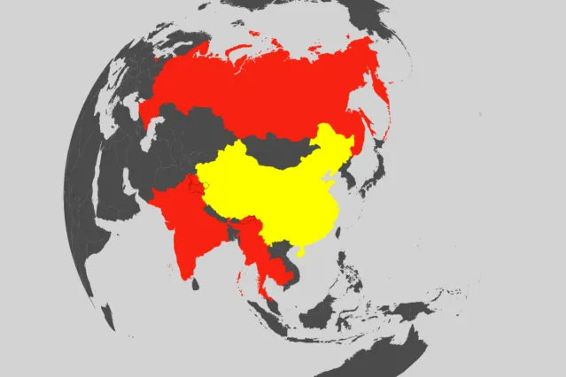 Map Shows China Surrounded by Conflicts - Newsweek