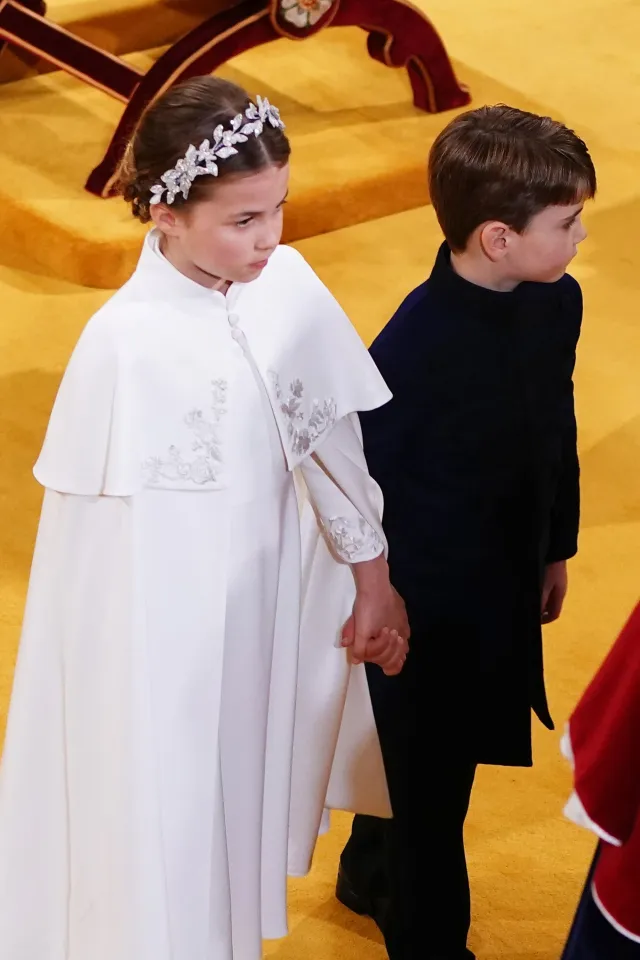 Princess Charlotte and Louis’ Sweet Brother Sister Moment Caught on ...