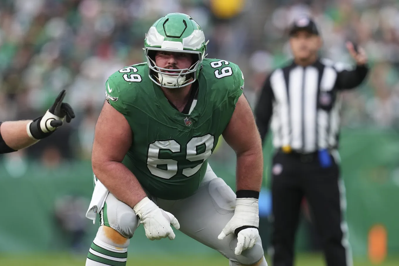 Insider Shares Critical Update on Eagles' Landon Dickerson - Newsweek