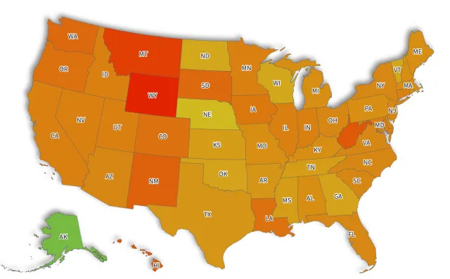 Map Shows States Where Social Security Field Office Staff Has Been ...