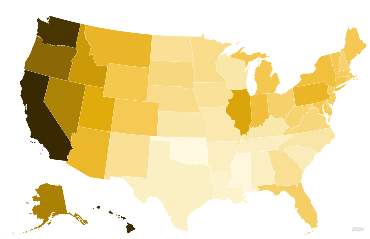 Map Shows States With the Highest—and Lowest—Gas Prices - Newsweek