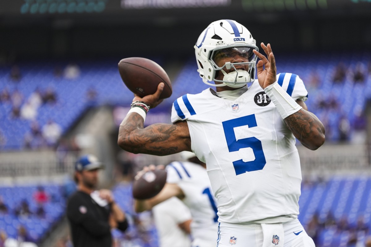 Colts Quarterback Anthony Richardson Linked to Trade Prediction Sending ...