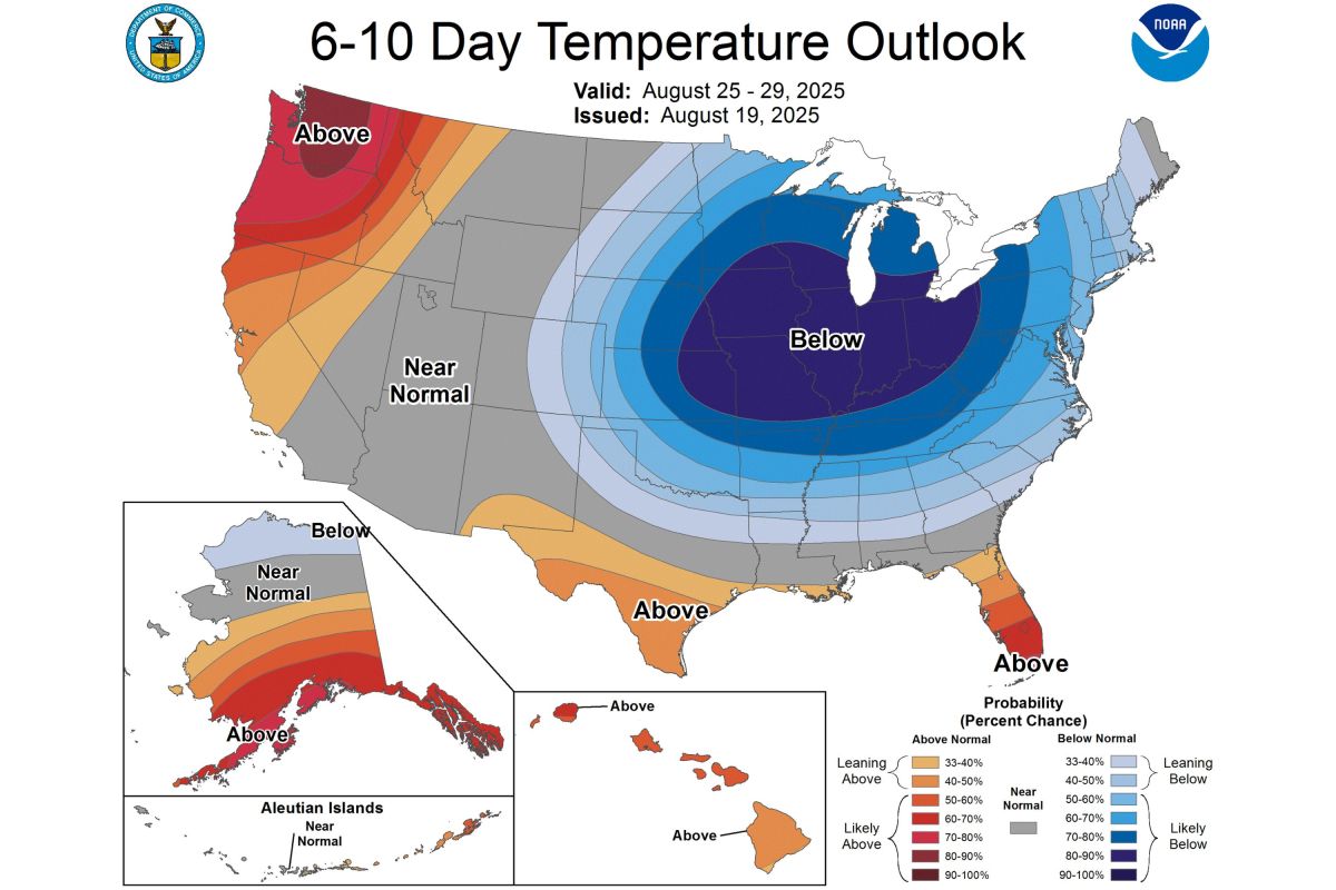 Map Shows States Where Temperatures Are Set To Plunge Newsweek