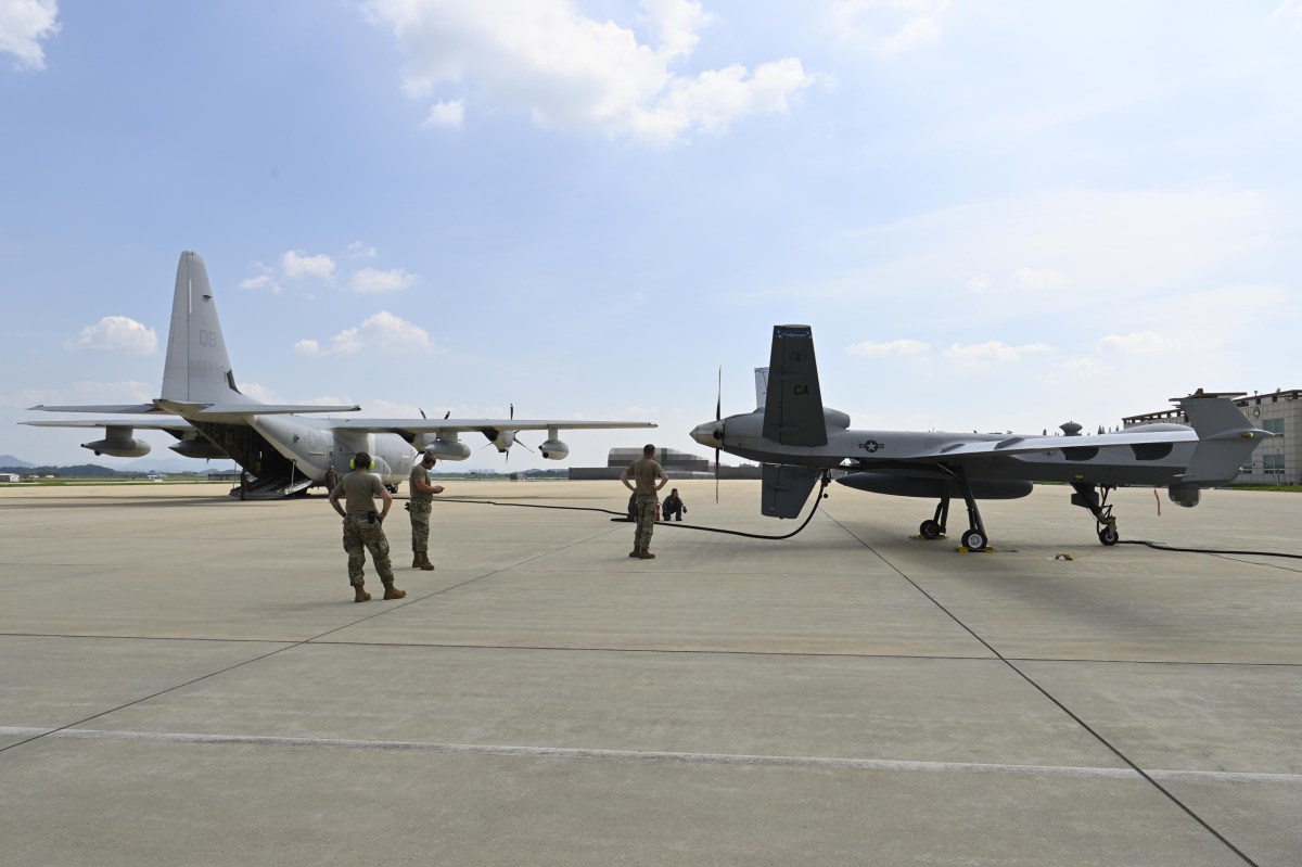 Photos Show US Reaper Attack Drone On North Korea’s Doorstep - Newsweek